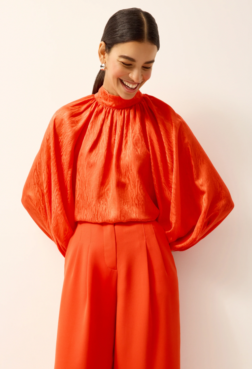 Oryan Blouse in Grenadine - Scout and Molly's Columbia